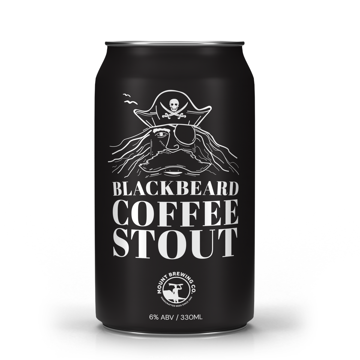 Blackbeard Coffee Stout – Mount Brewing Co