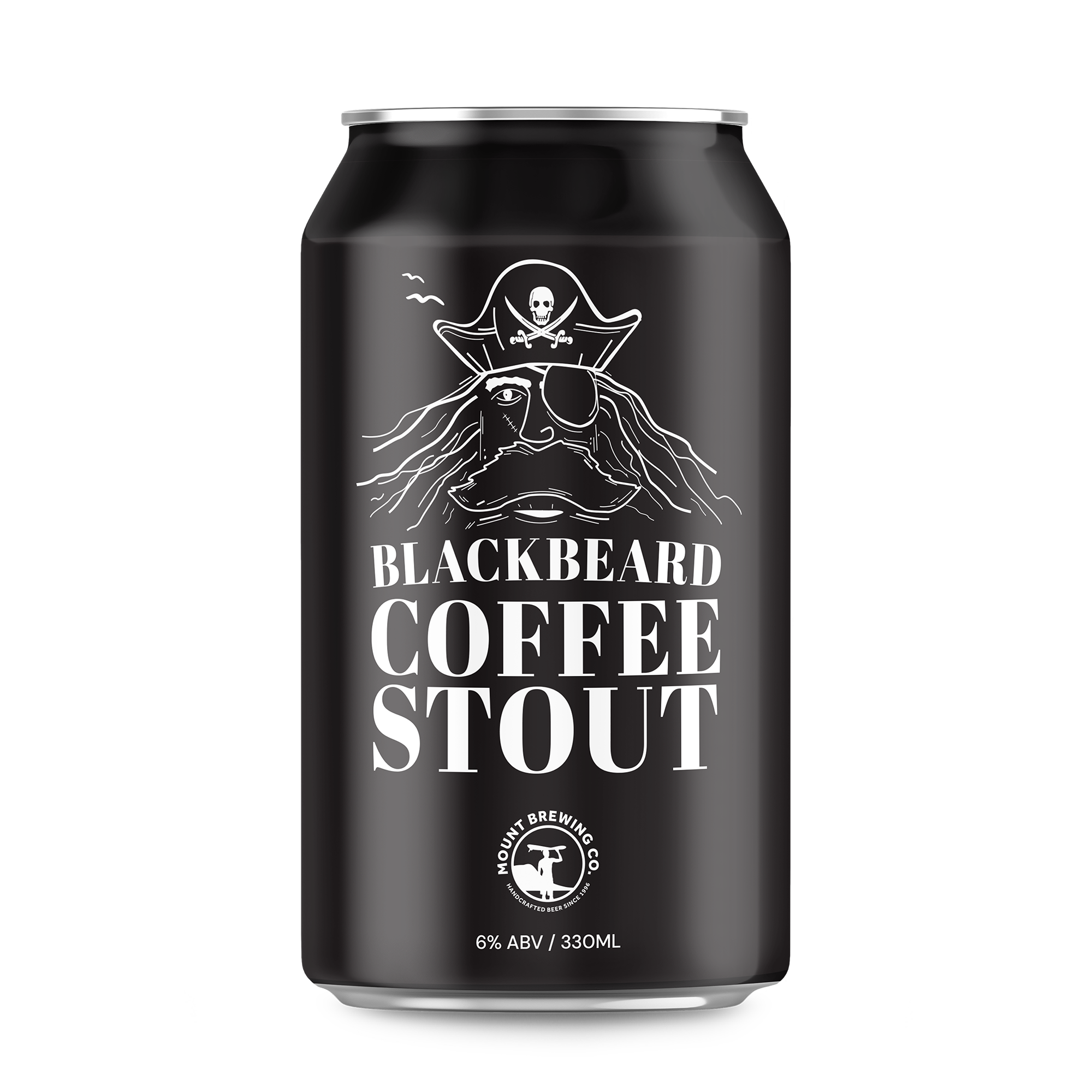 Blackbeard Coffee Stout – Mount Brewing Co