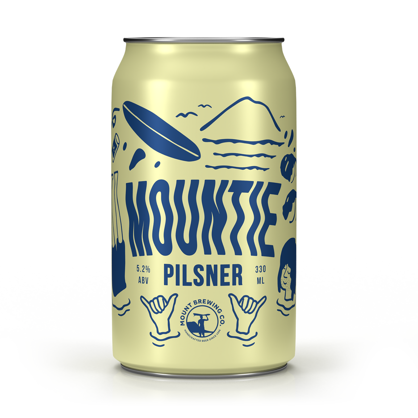 Mountie Pilsner – Mount Brewing Co